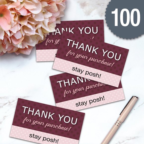 Design By Me | Office | Posh Thank You Cards Small 0 | Poshmark